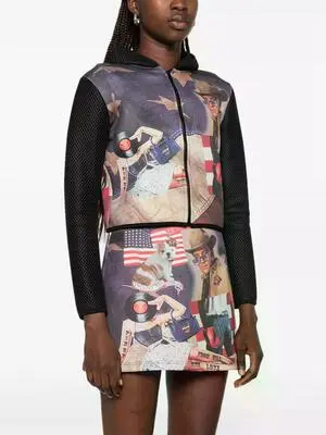The Artistylist Graphic Print Skirt