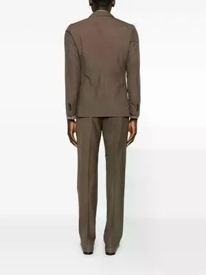 Tagliatore Double-breasted Virgin-wool Suit