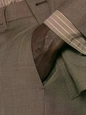 Tagliatore Double-breasted Virgin-wool Suit