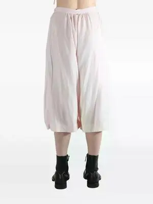 CASEY CASEY Drawstring Wide Leg Cropped Trousers