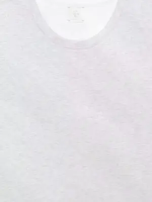 Eleventy Short-sleeve Round-neck T-shirt - Grey