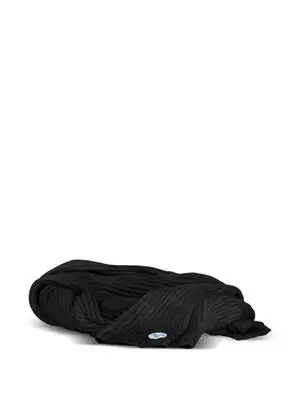 NORTH SAILS Ribbed-knit Logo-patch Scarf