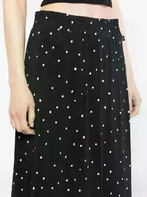 AGNES B. Midi Skirt With Polka Dot Print