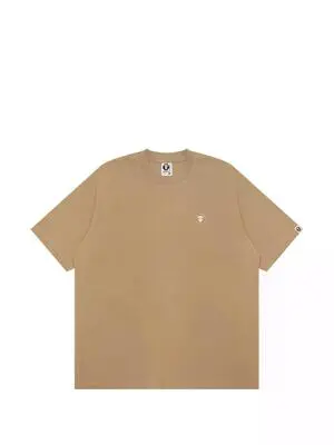 AAPE BY *A BATHING APE Moonface Logo Patch T-shirt