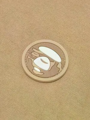 AAPE BY *A BATHING APE Moonface Logo Patch T-shirt