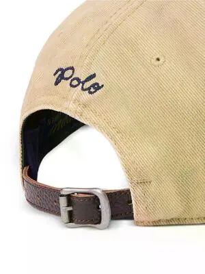 Polo Ralph Lauren Baseball Cap With Embroidered Logo - Neutrals