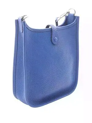Hermès Clemence Evelyne Amazone Tpm Crossbody Bag - Blue