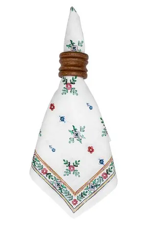 JULISKA Heidi Set Of 4 Linen Napkins