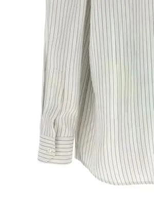 Saint Laurent Cassandre Striped Shirt