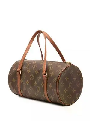 LOUIS VUITTON Monogram Papillon 26 Handbag - Brown