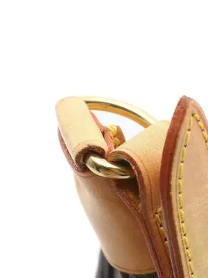 LOUIS VUITTON Monogram Flower Zipped Tote Pm Satchel - Brown