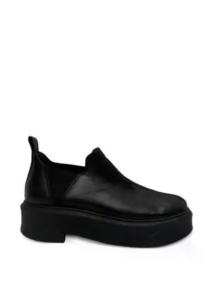 THE ROW Robin Flatform Ankle Boots