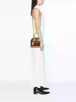 LOUIS VUITTON Monogram Alma Bb Satchel