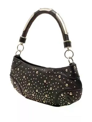 Burberry Studded Calfskin Cadet Satchel
