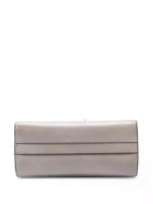Prada Studded Glace Calf Sound Lock Crossbody Bag