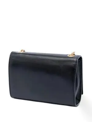 Saint Laurent Small Leather Monogram Kate Tassel Crossbody Bag - Black