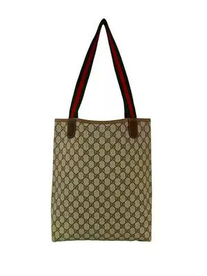Gucci Gg Supreme Web Tote Bag