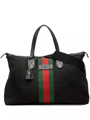 Gucci Techno Canvas Web Travel Bag