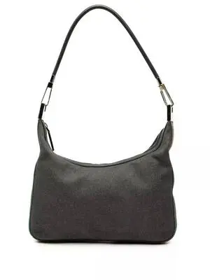 Gucci Denim Web Shoulder Bag