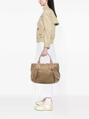 Gucci Gg Canvas Tote Bag - Neutrals