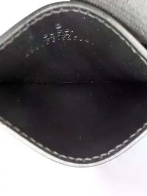 Gucci 2000-2015 Guccissima Card Holder - Black