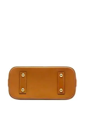 LOUIS VUITTON Monogram Vernis Alma Bb Satchel - Brown