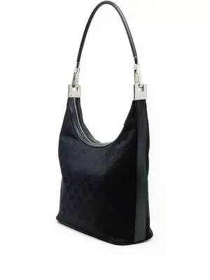 Gucci Gg Canvas Shoulder Bag - Blue