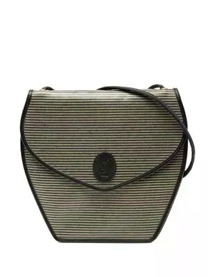 Saint Laurent Coated Canvas Crossbody Bag