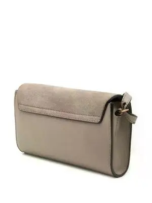 Chloé Faye Chain Crossbody Bag - Brown