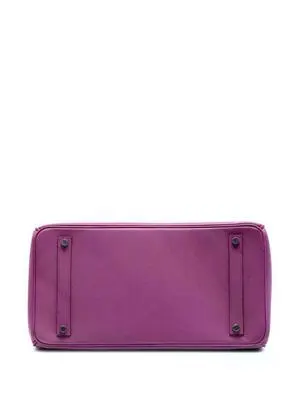 Hermès 2007 Epsom Birkin Retourne 35 Handbag - Purple