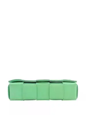 Bottega Veneta Nappa Intrecciato Cassette Crossbody Bag - Green