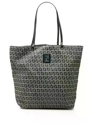 Fendi Zucchino Canvas Tote Bag