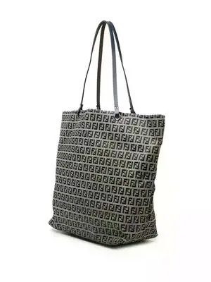 Fendi Zucchino Canvas Tote Bag