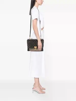 LOUIS VUITTON Monogram Marignan Satchel - Brown
