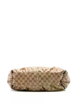 Gucci Gg Crystal Abbey D Ring Tote Bag - Neutrals