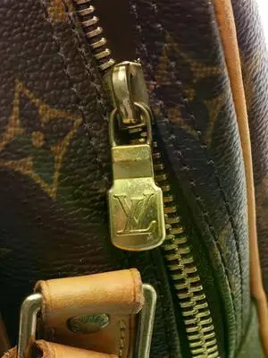 LOUIS VUITTON Monogram Reporter Pm Crossbody Bag - Brown