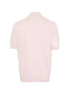 BARBA NAPOLI Short-sleeve Polo Shirt - Pink