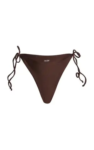 Jade Swim Nyra Bikini Bottom - Brown
