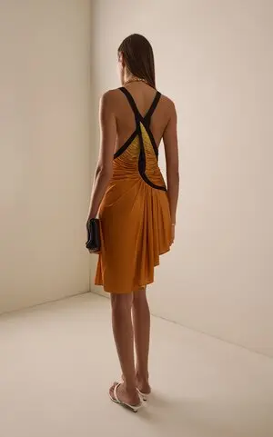 Christopher Esber La Isla Suspended Jersey Mini Dress