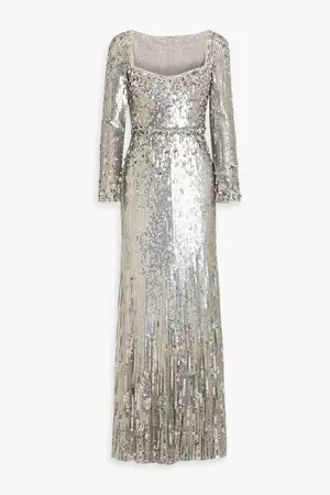 Jenny Packham Sequined Evening Dresses