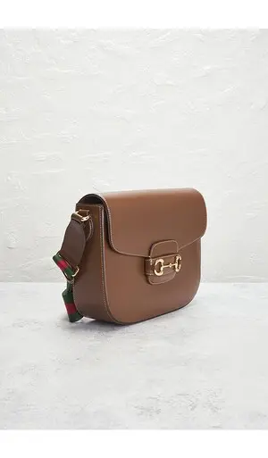 FWRD RENEW Gucci Horsebit 1955 Shoulder Bag - Brown