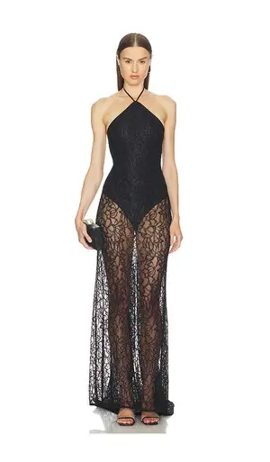Camila Coelho Sheer Evening Dresses