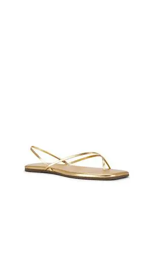 Tkees Millie Metallic Gold Sandal - Blink