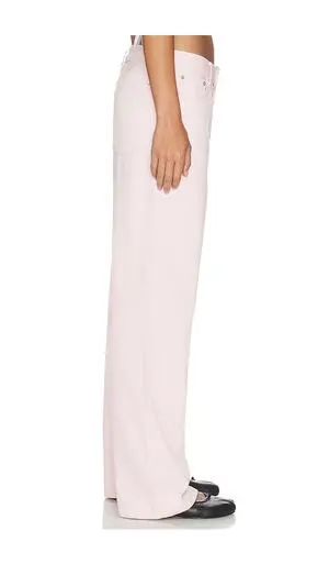 Still Here Everyday Wide Leg Jeans - Pink