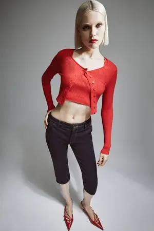 Bardot Cropped Sweaters For Women