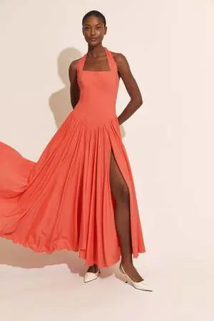Bardot Marabella Halter Maxi Dress