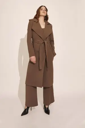 Bardot Tie Detailed Outerwear For Women