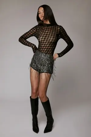 Bardot Adoni Mesh Bodysuit