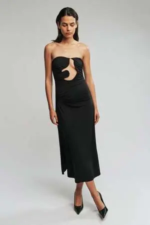 Bardot Alberta Midi Dress - Black