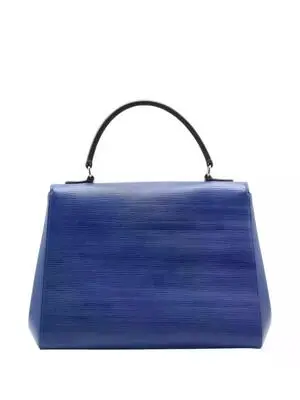 LOUIS VUITTON Epi Leather Cluny Mm Satchel - Blue